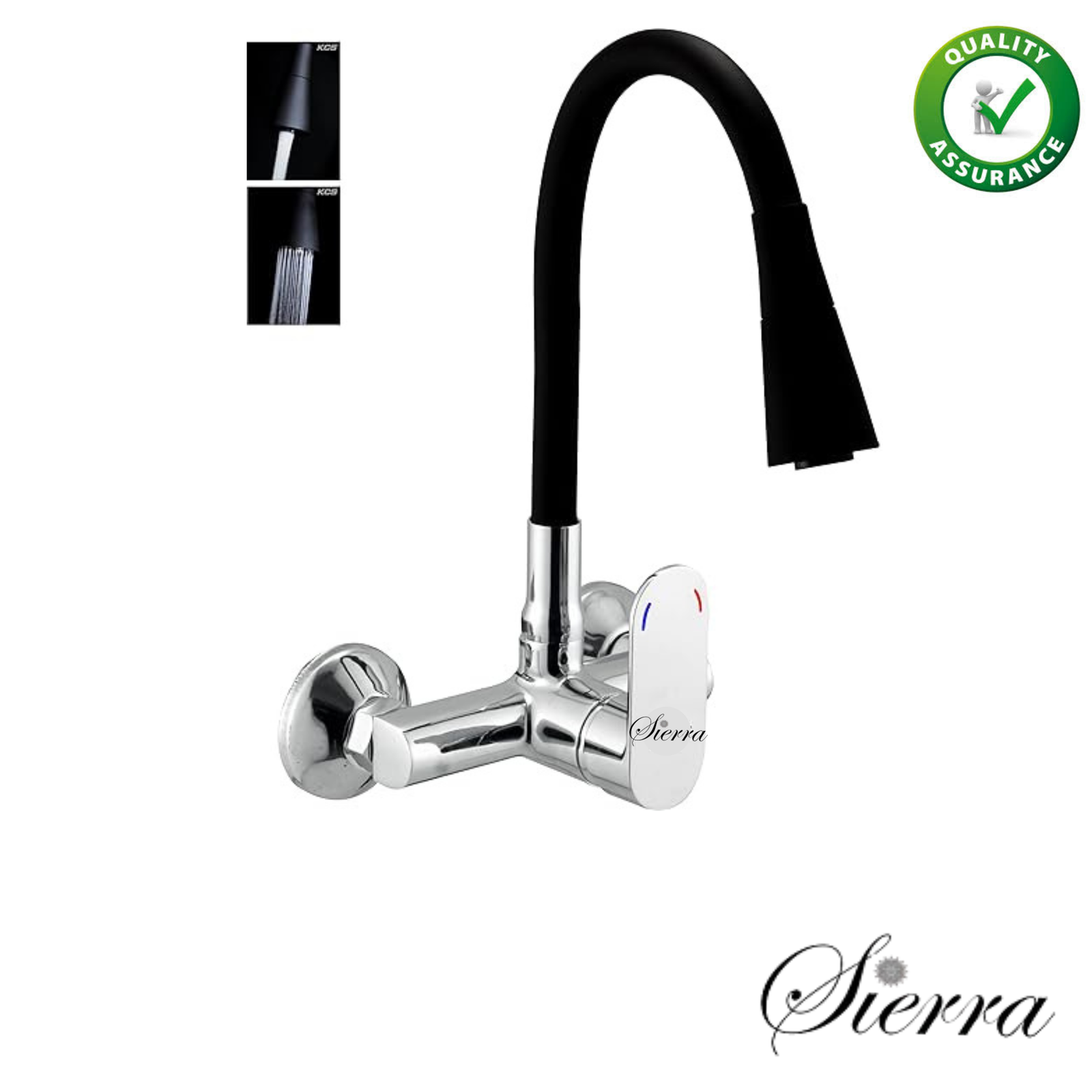 Kitchen Sink Mixture Single Lever With Flexible Spot Shower Type - Sierra